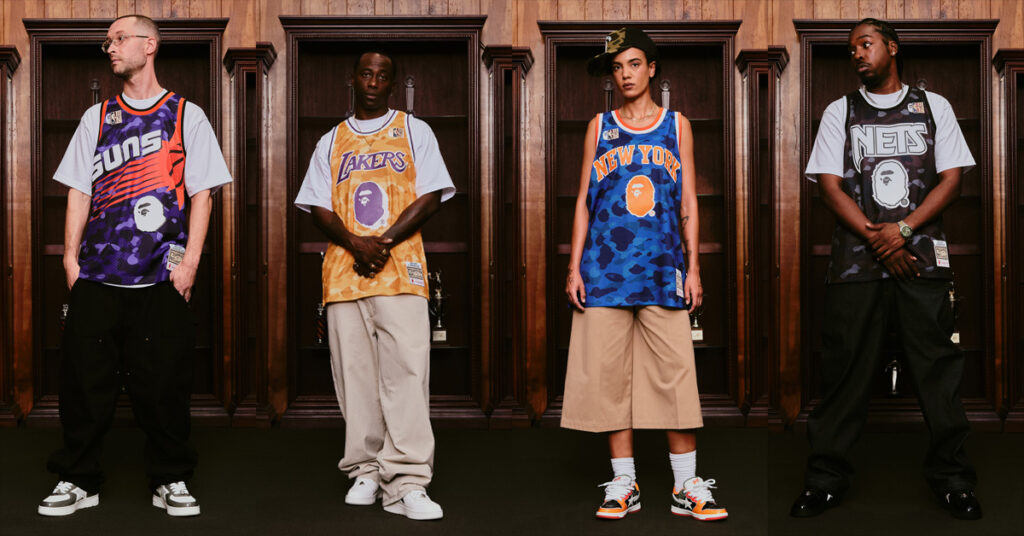 BAPE x Mitchell & Ness x NBA FW25 Collection Release Date - Modern ...