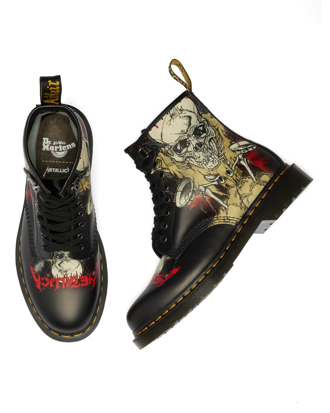 Metallica x Dr. Martens 1460 & 1461 Release Date - Modern Notoriety