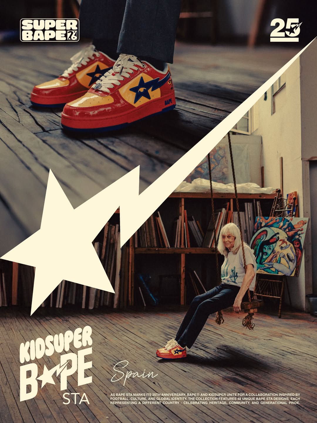 KidSuper x BAPE STA World Cup Collection Release Date - Modern Notoriety